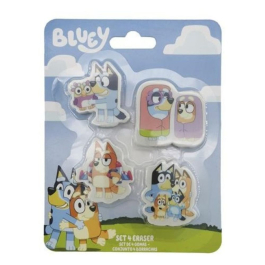 Комплект с 4 гумички Bluey - Uwear.bg